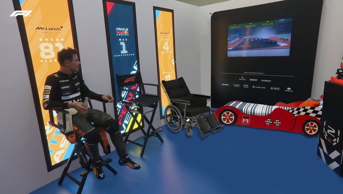 They announced changes to the cool down room next Formula 1 race - 9GAG