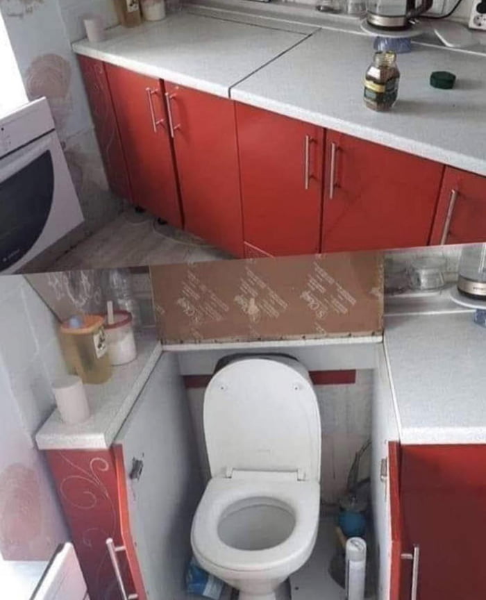 I’ve seen some bathrooms and some kitchens here, but - 9GAG