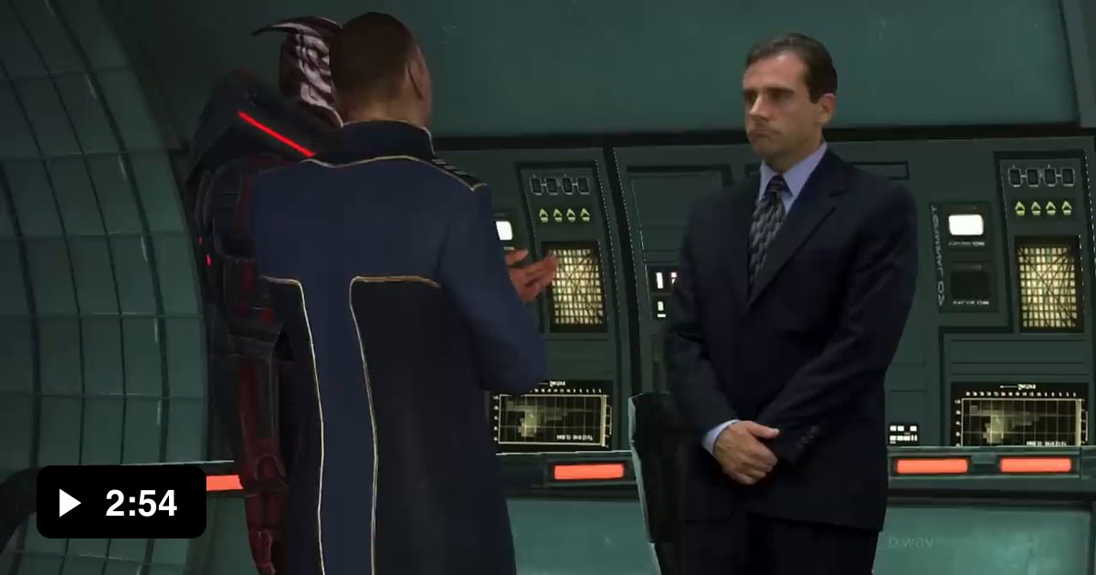 Michael Scott in Mass Effect - 9GAG