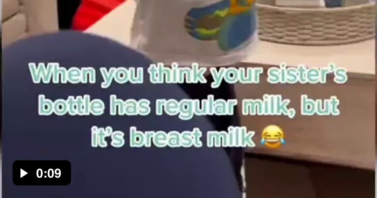 Drinking milk - 9GAG