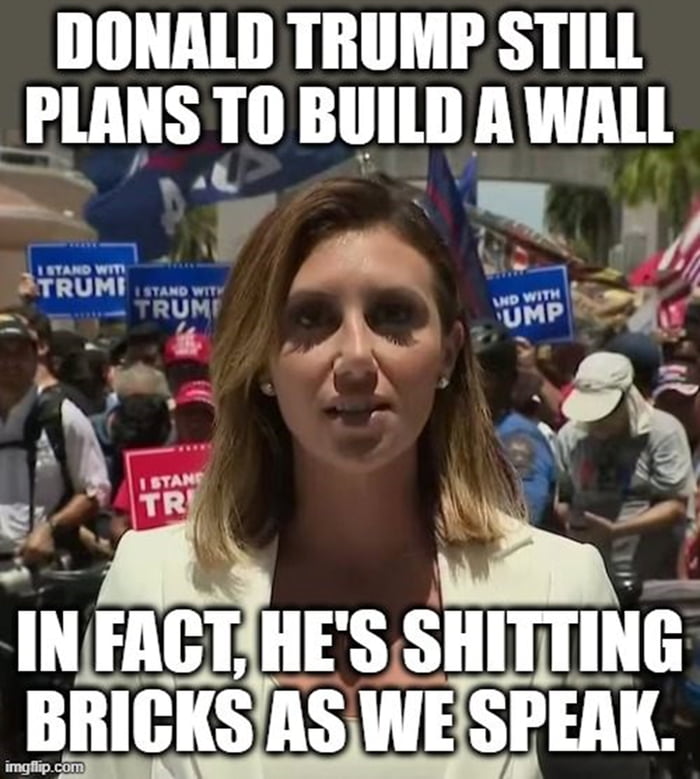 If we had a brick for every time he lied - 9GAG