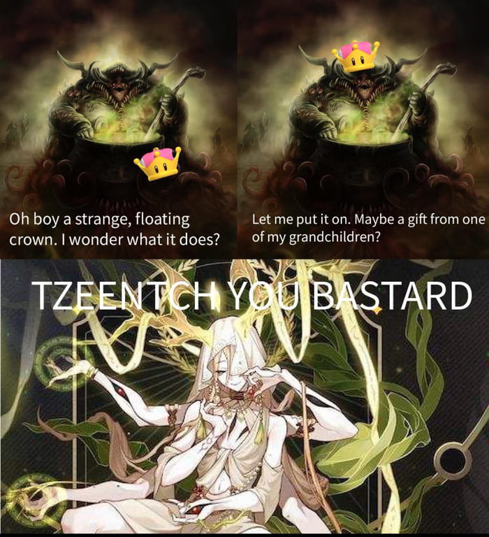 Yaoshi is pretty much "what if Nurgle and Isha had a kid" - 9GAG