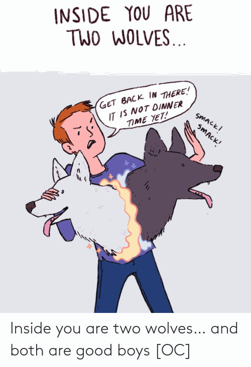 What is a wolf? A miserable little pile of...puppet? - 9GAG