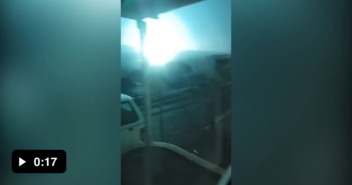 An explosion at a major substation in Durban, South Africa which sent a ...