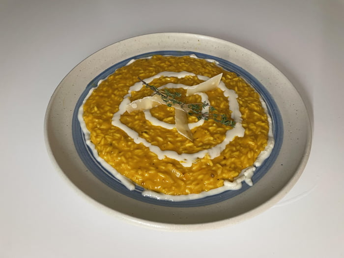 Pumpkin risotto - 9GAG
