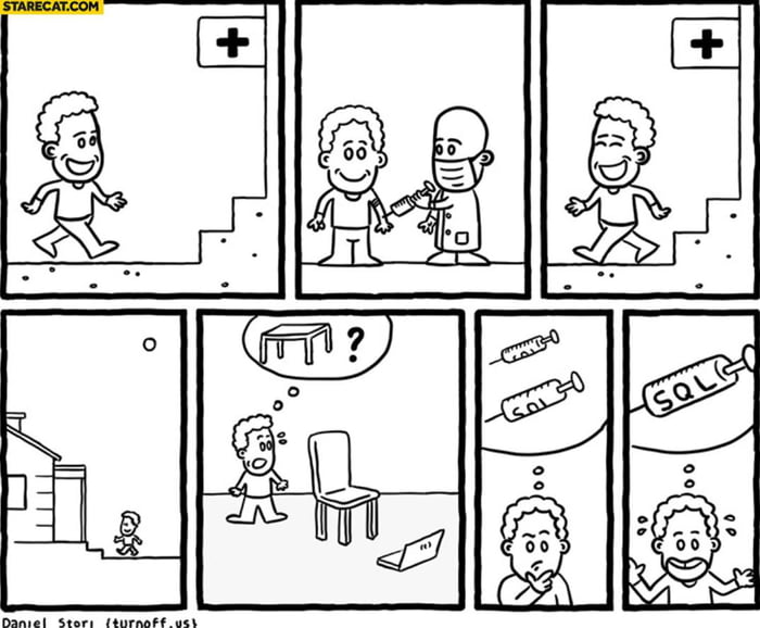 SQL injection or smth, idk - 9GAG