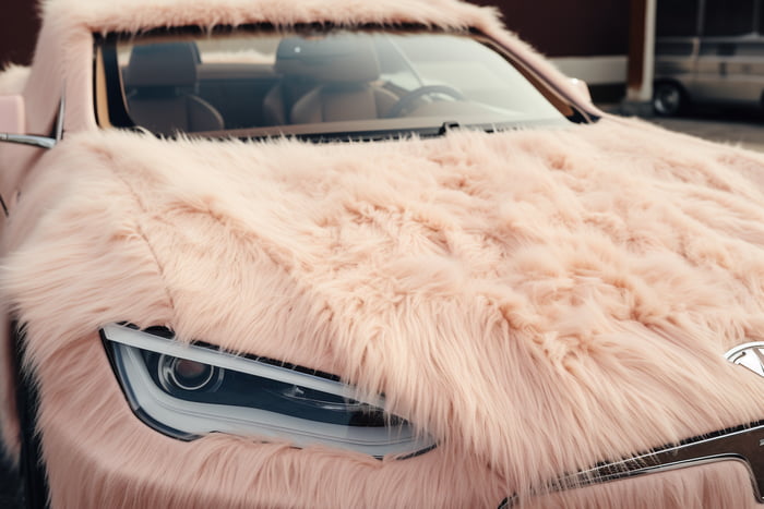 Fluffy car - 9GAG