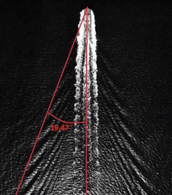 The waves created by a body moving in water, whatever it may be, are ...