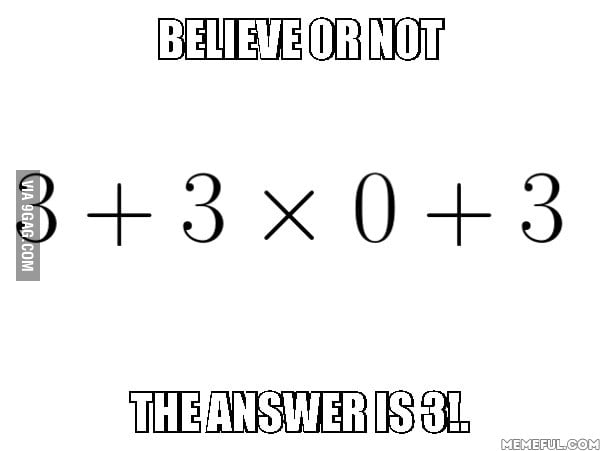 Useless math fact for your day - 9GAG