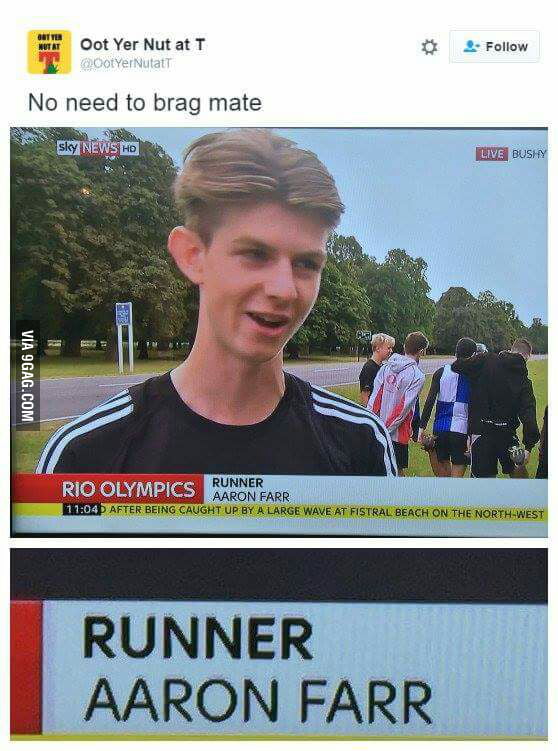 AARON FARR! - 9GAG