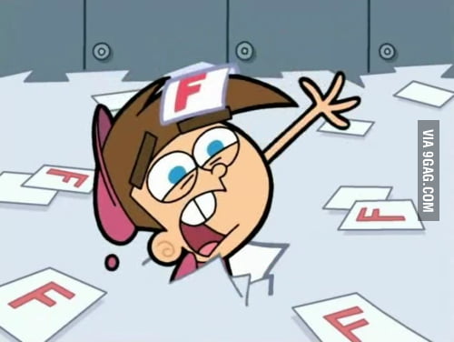 How did timmy turner always got F's and he was never kicked out of the ...