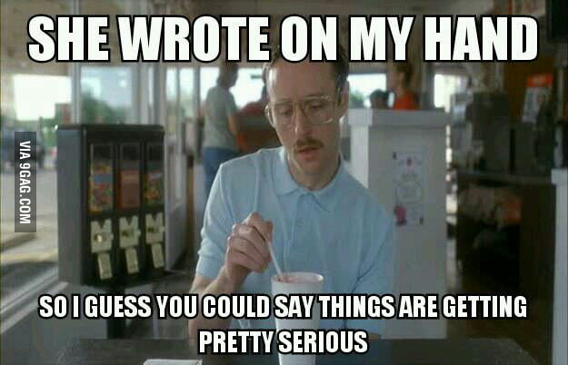 I guess things are getting pretty serious... - 9GAG