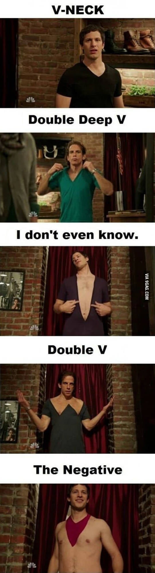 Negative looks good - 9GAG