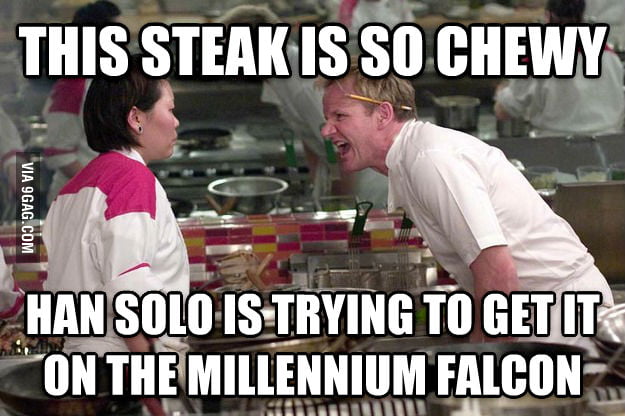 This steak is so chewy... - 9GAG