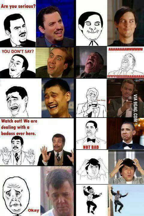 Meme's face - 9GAG