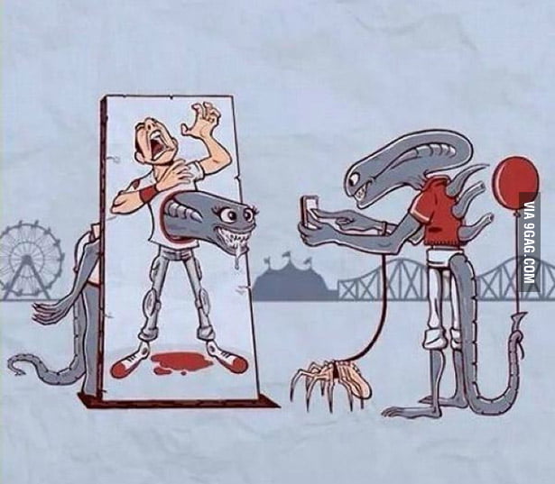 Alien-land... - 9GAG