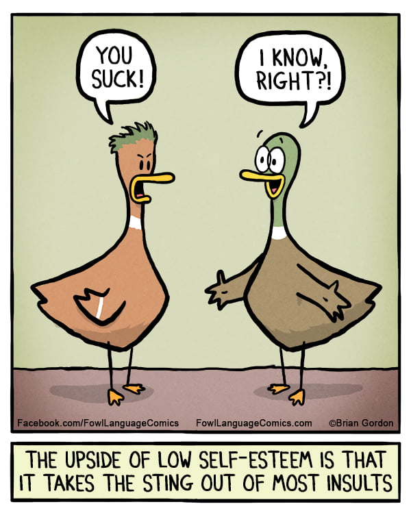 Self-esteem - 9GAG