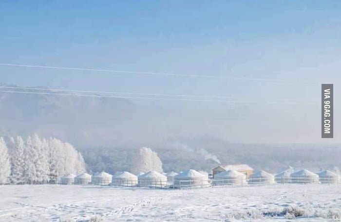 Mongolia today. So beautiful - 9GAG