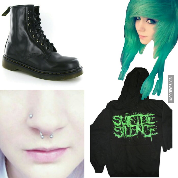 Emo starter pack *grabs popcorn* - 9GAG