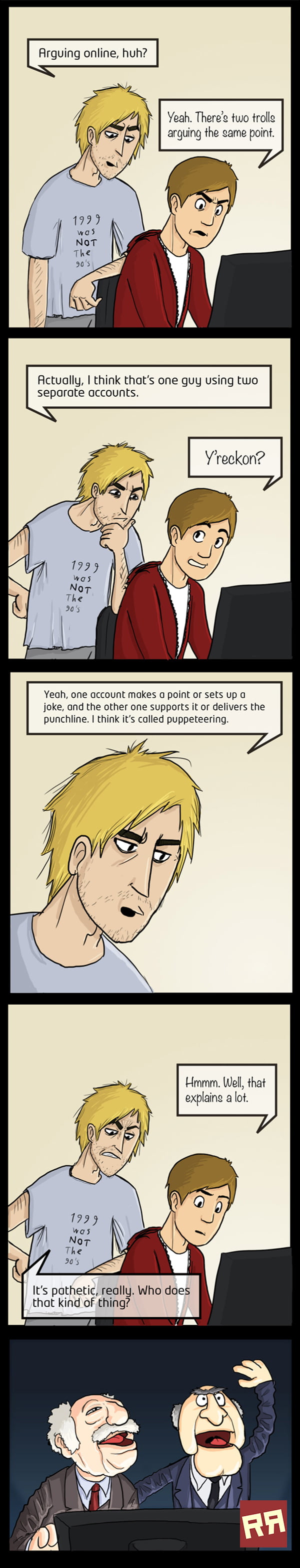 It's called "Puppeteering" - 9GAG