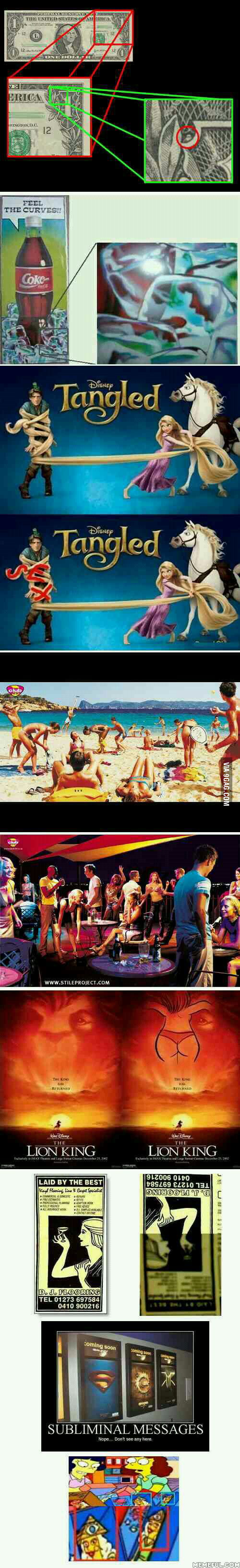 Subliminal messages. - 9GAG