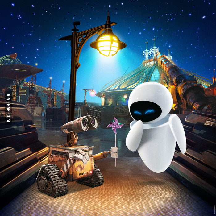 Who Loved This Movie Wal E And Eve 9GAG Who Loved This Movie Wal E And Eve 9GAG