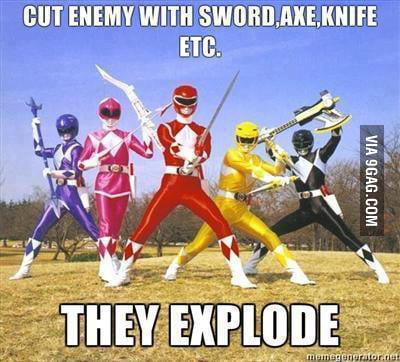 Badass Power Rangers - 9GAG