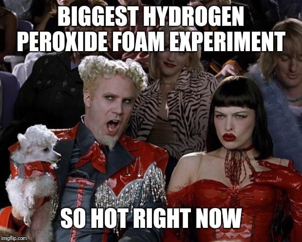 It's exothermic so - 9GAG