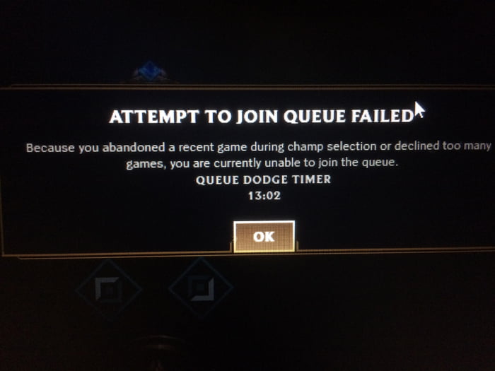 Don’t dodge queue kids - 9GAG