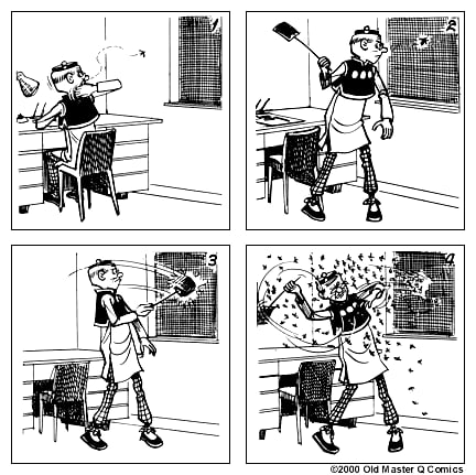 Actual depiction of me fixing a bug - 9GAG