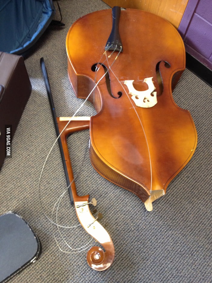 Someone dropped the bass too hard. - 9GAG