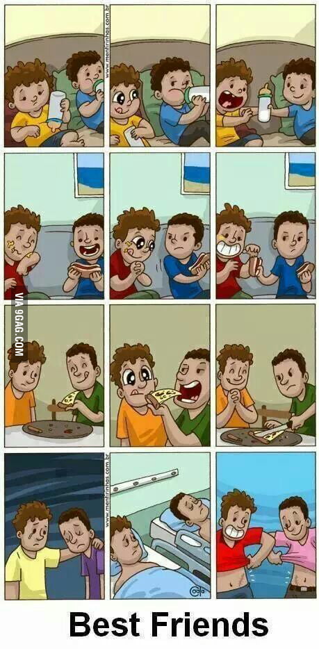 One true friend is better than a thousand fake friends - 9GAG