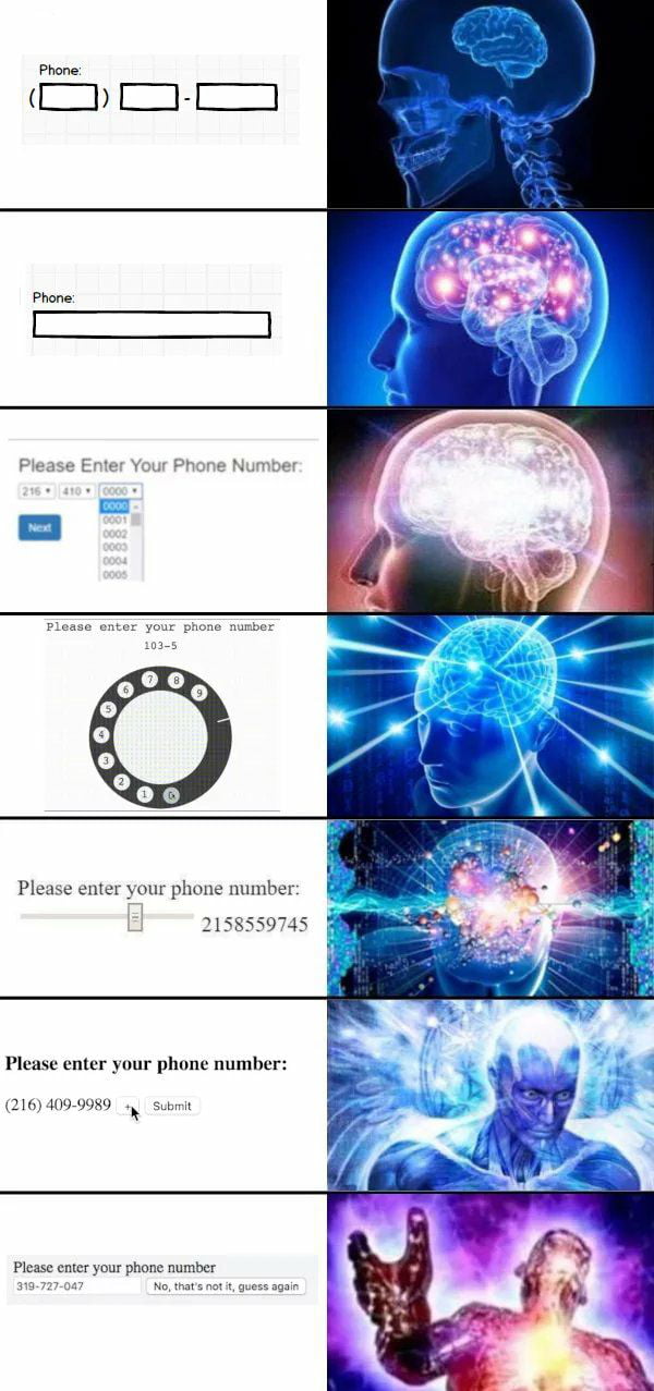 Please enter your phone number - 9GAG