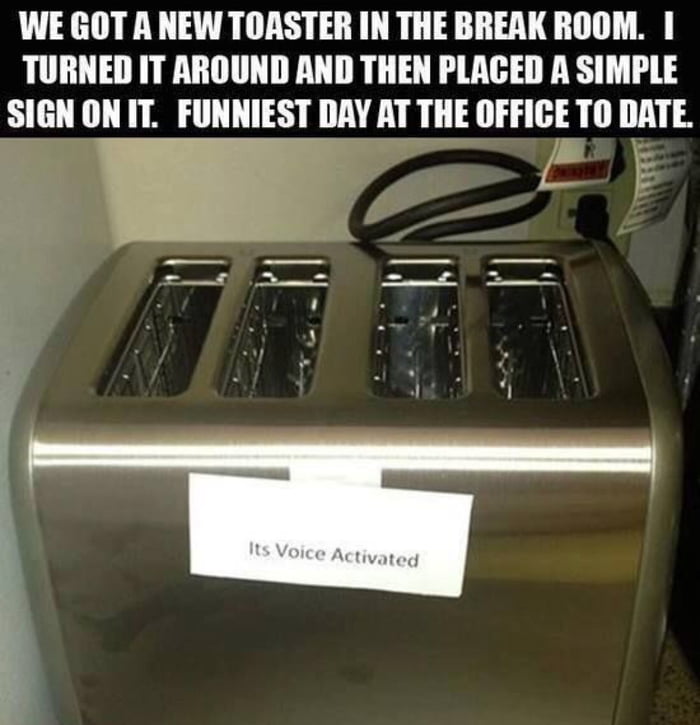 The toaster - 9GAG
