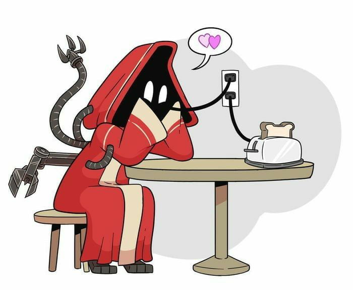 Tech Priest love this is so cute - 9GAG