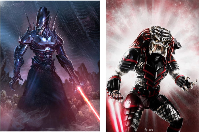 Alien VS Predator Sith Edition (Pictures not mine) - 9GAG