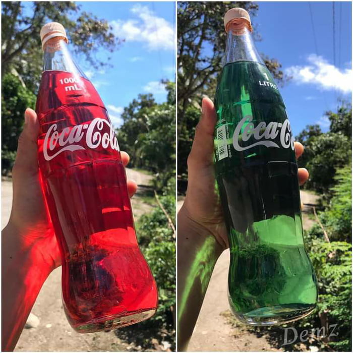In the Philippines, we have Red and Green Apple flavored coke. How ...