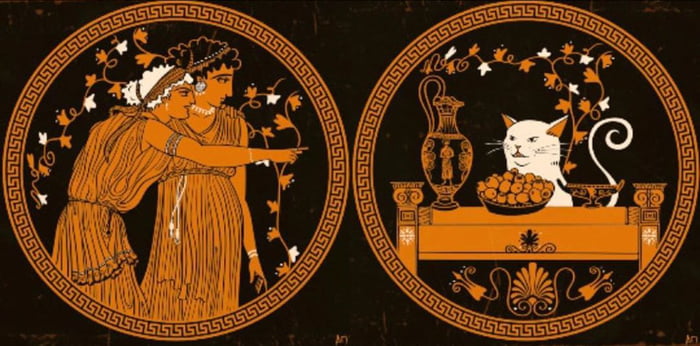 Proof that memes have been around since ancient Greece. - 9GAG