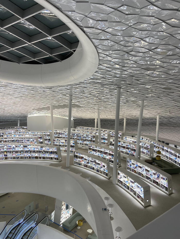 A library in Riyadh, Saudi Arabia - 9GAG