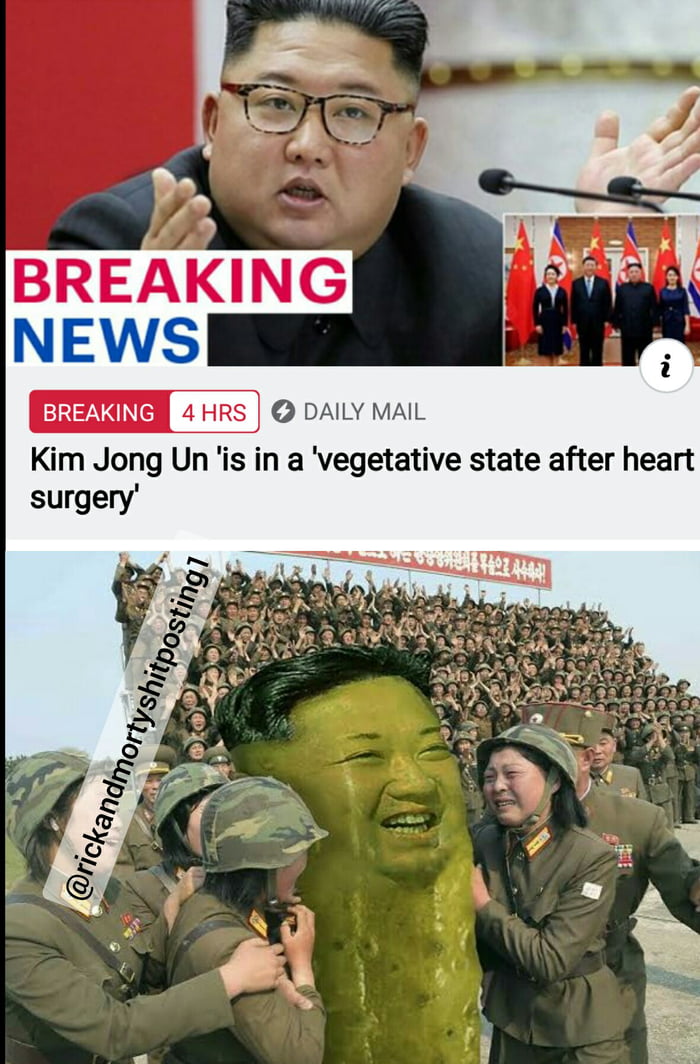 He turned himself into a vegetable - 9GAG