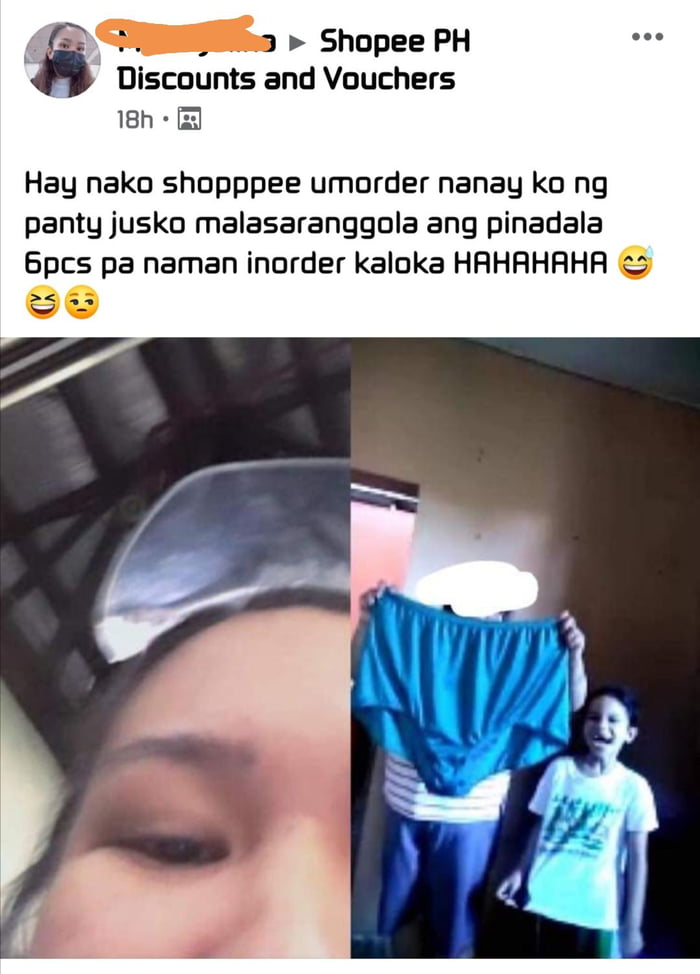Sabihin mo sa nanay mo break n kame nakita ko Panty nya ganoon kalakeee ...