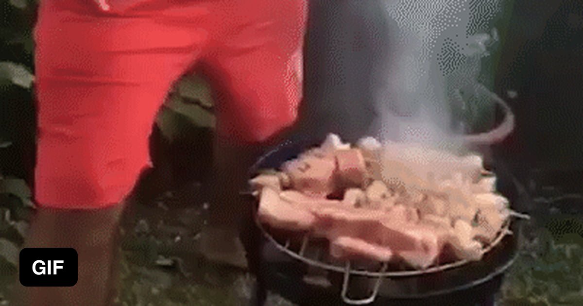 Monkey Blowing on Barbecue - 9GAG