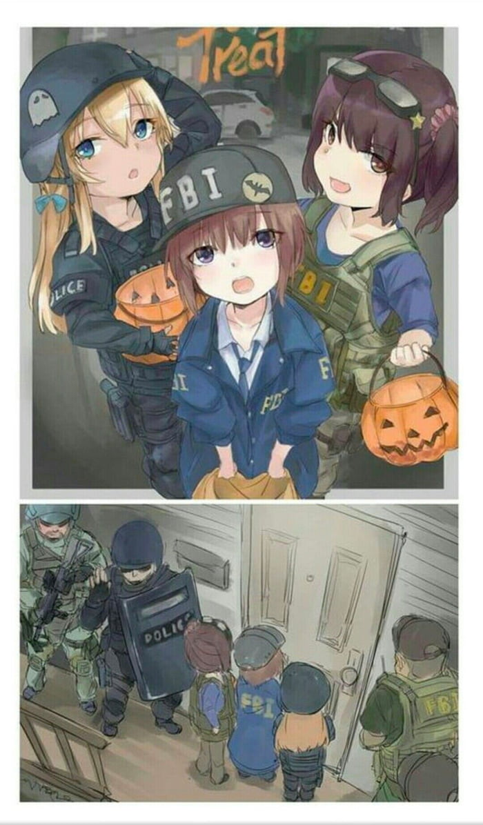 Blursed Halloween FBI - 9GAG