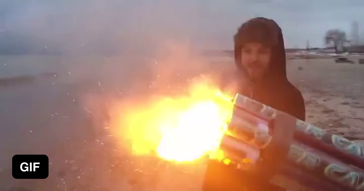 Roman candle minigun - 9GAG