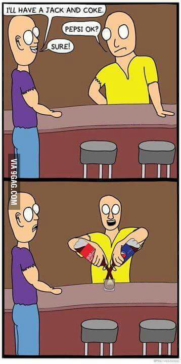 Pepsi is never ok - 9GAG