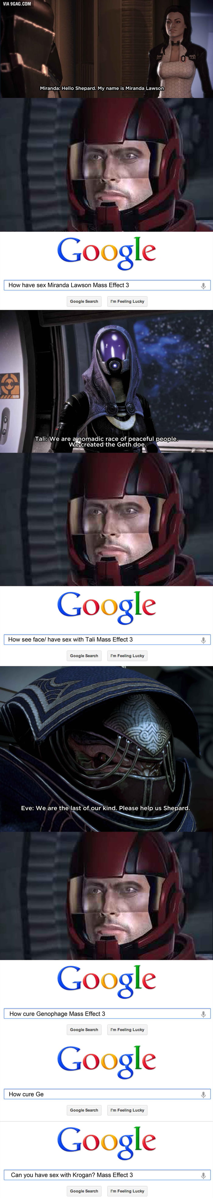 How I play Mass Effect. - 9GAG