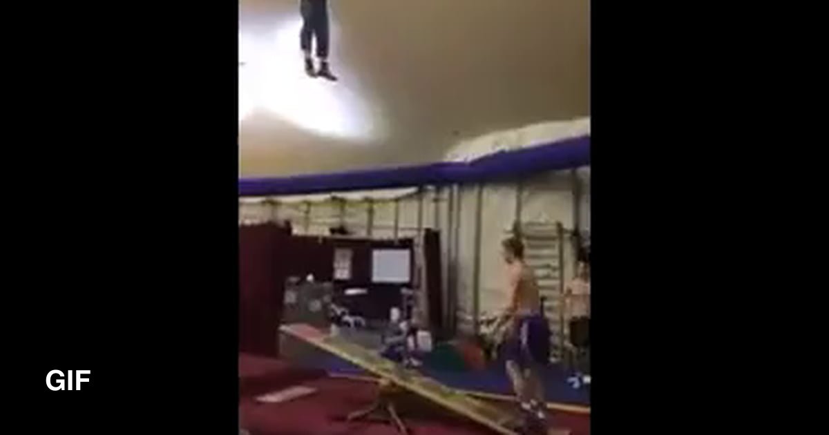 Doing flips on the seesaw - 9GAG