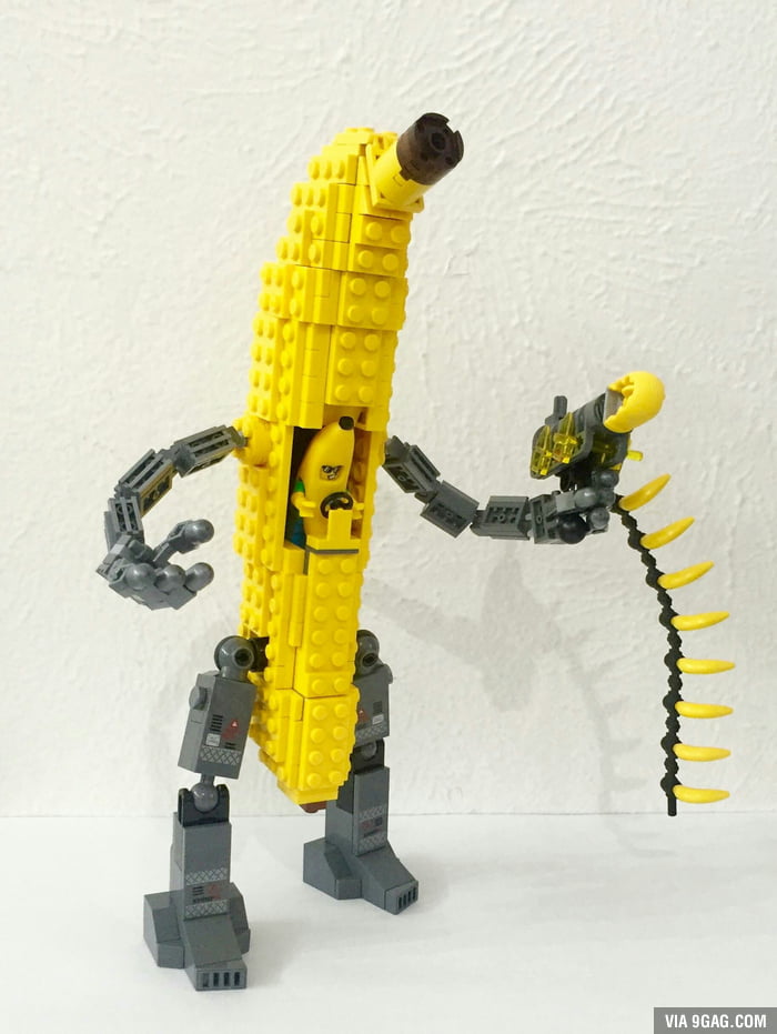 Lego Banana man in banana suit for ya'll - 9GAG