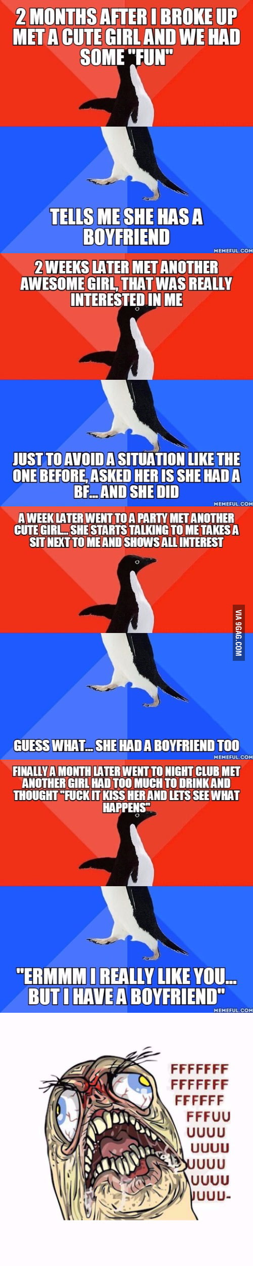 About the guy's recent post with his flirting experiences. I raise you this - 9GAG