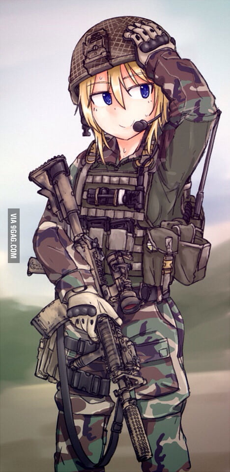 Operator Waifu #6 (MARSOC Edition) - 9GAG